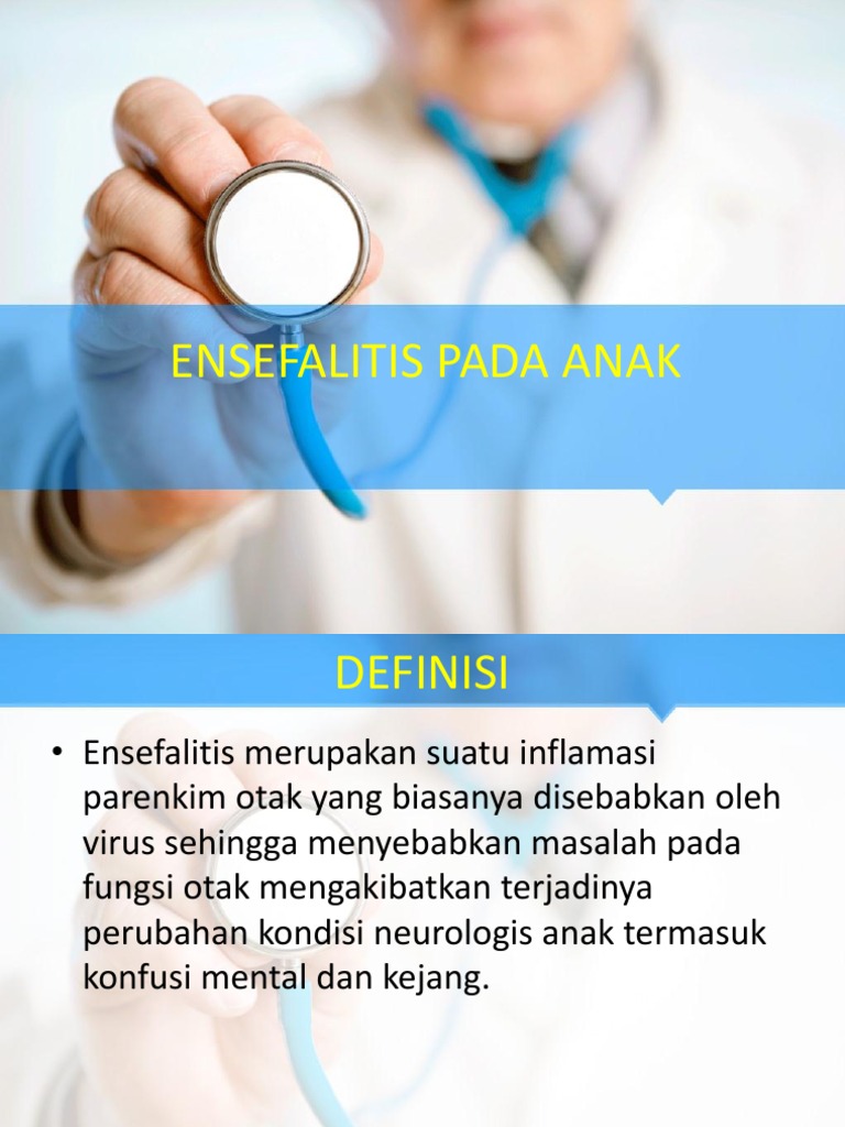 Ensefalitis Pada Anak | PDF