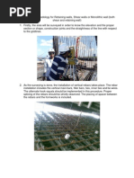 CHB Laying Methodology for Construction | PDF | Masonry | Concrete