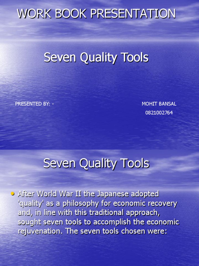 Seven Quality Tools | PDF | Scatter Plot | Causality