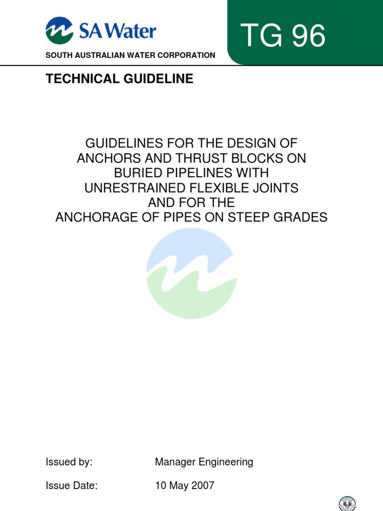 Anchor Block | PDF | Geotechnical Engineering | Anchor