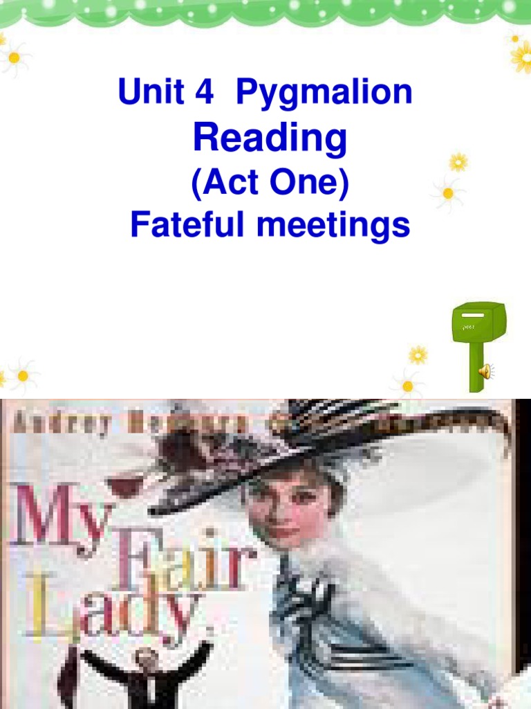 Pygmalion Act 1 Overview and Analysis | PDF | Pygmalion (Play) | George ...