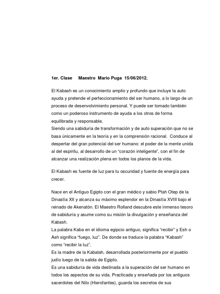 Kabash 1 | PDF | faraón | Alma