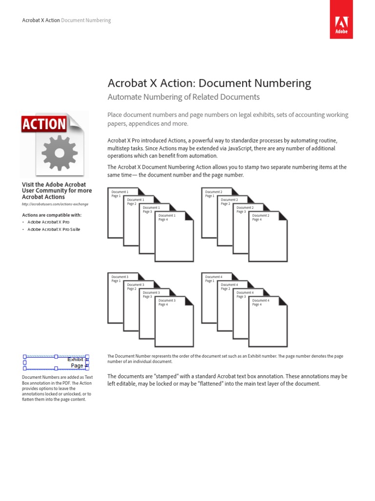 Document Numbering Action | PDF | Portable Document Format | System ...