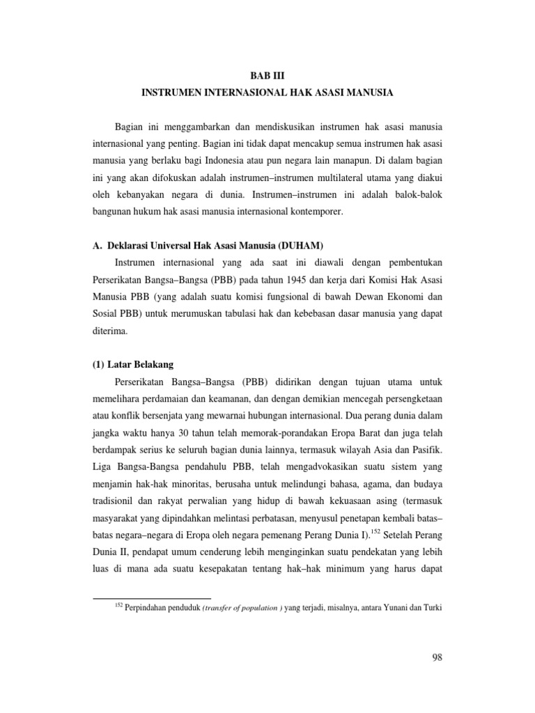 Instrumen International Ham | PDF | Sejarah