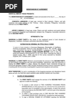 Survey Agreement (Sample) | PDF | Consultant | Surveying