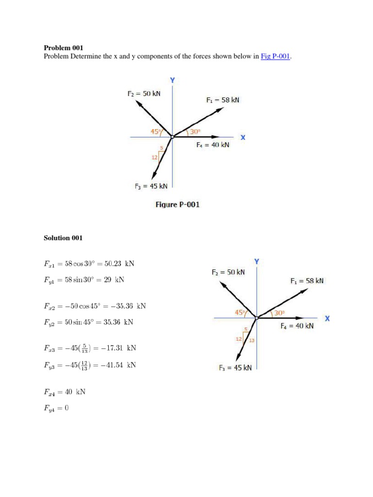 Statics | PDF | Triangle | Euclidean Vector