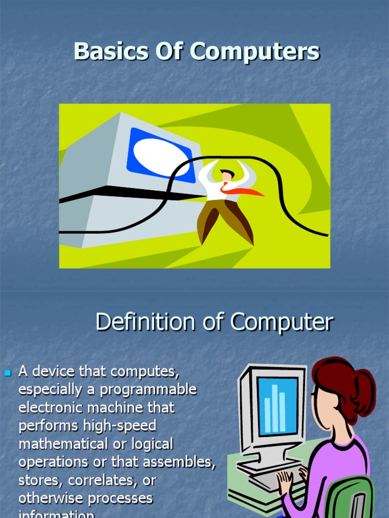 Basic Computer | PDF | Personal Computers | Computer Data Storage