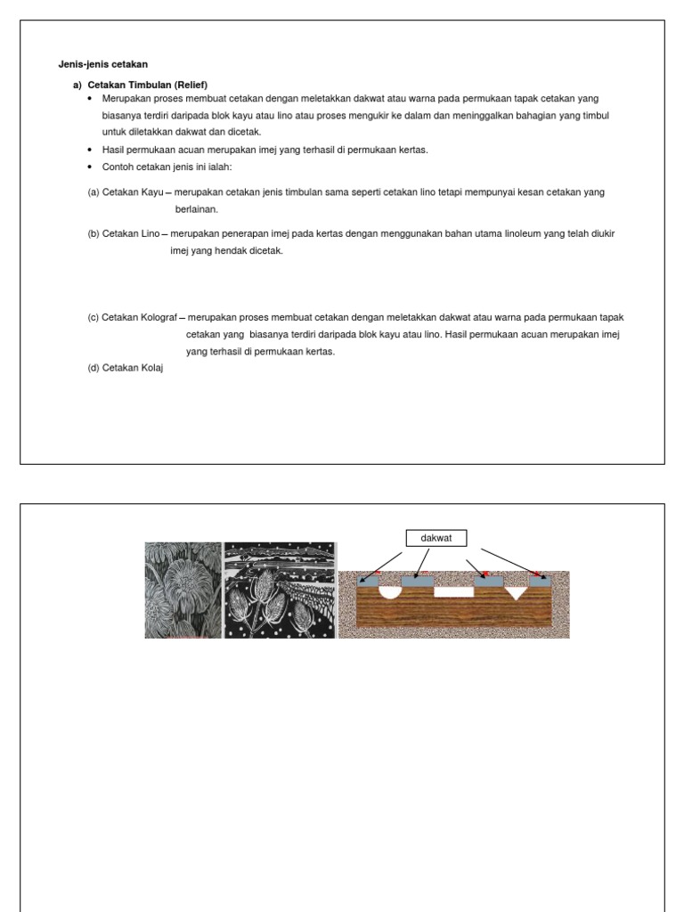 Jenis Cetakan | PDF