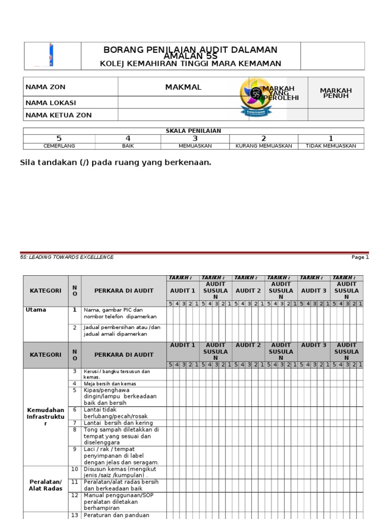 Contoh Sheet | PDF