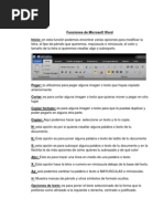 Fichas de Word y Pasos para Insertar. | PDF | Microsoft Word ...