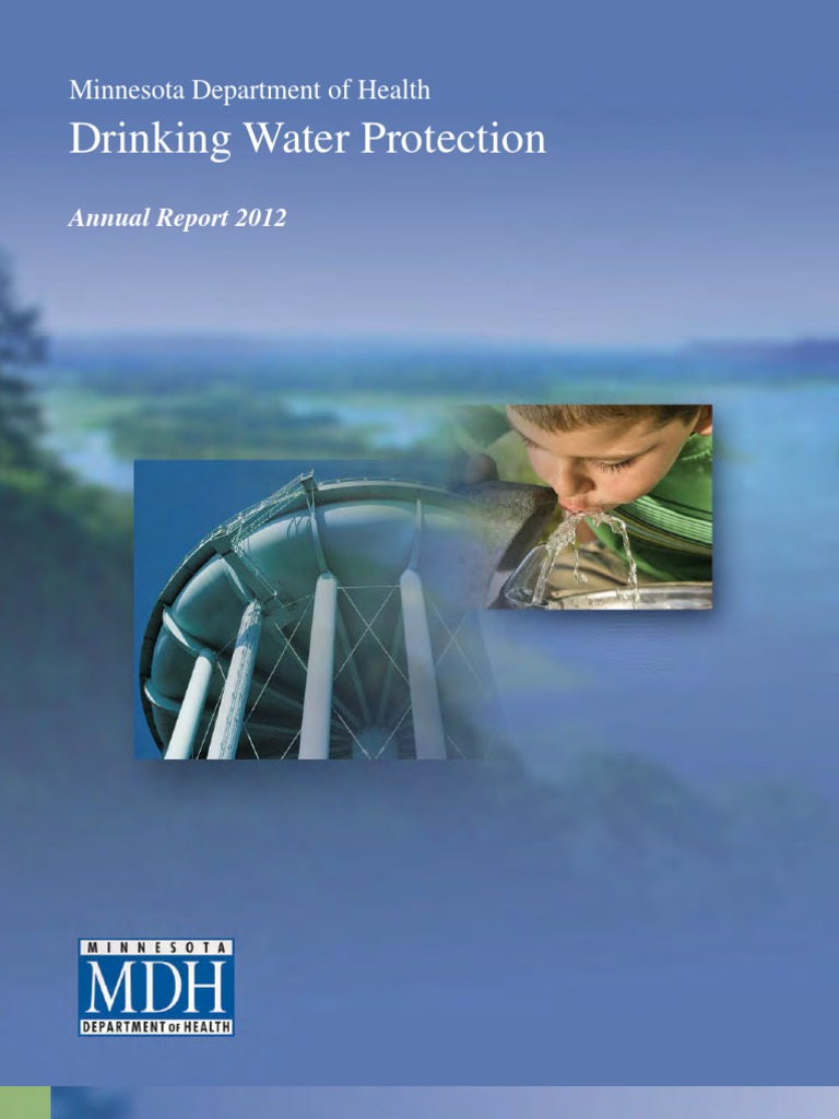 MDH Drinking Water Protection Report | PDF | Water Resources | Drinking ...