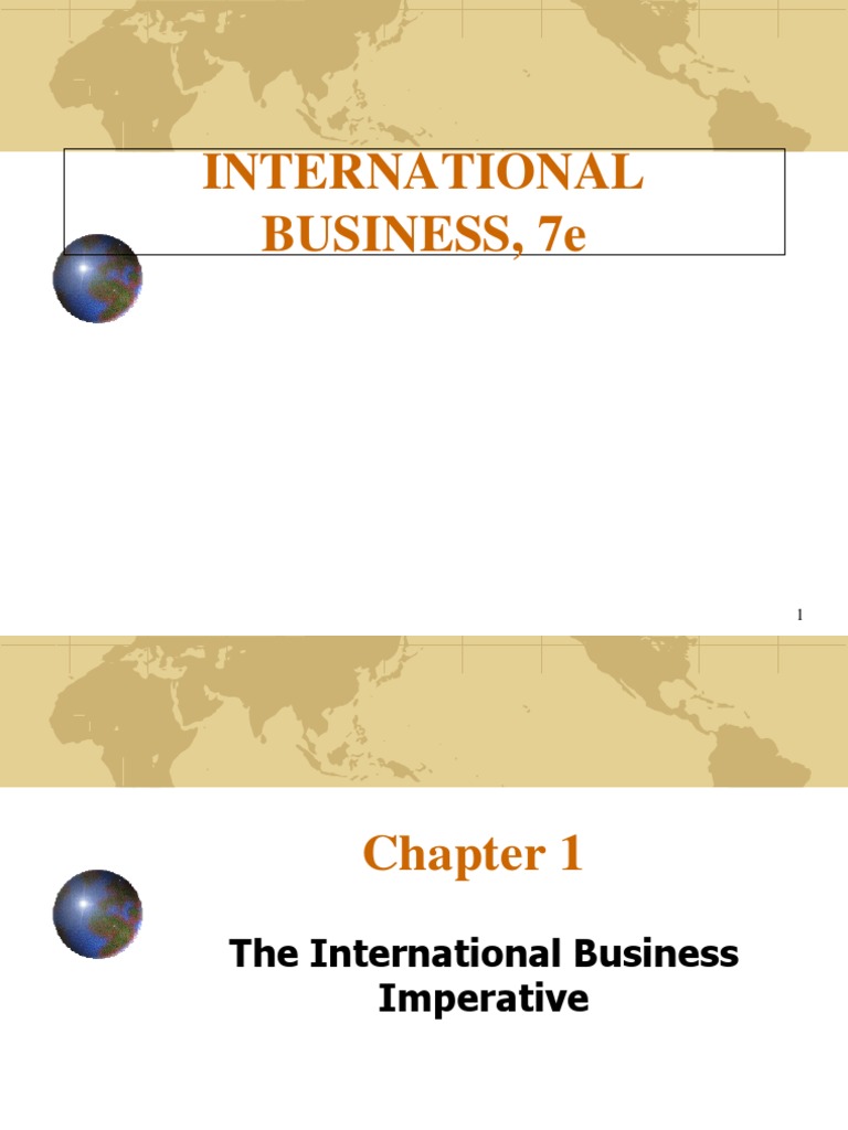 Understanding International Business | PDF | International Business | Trade