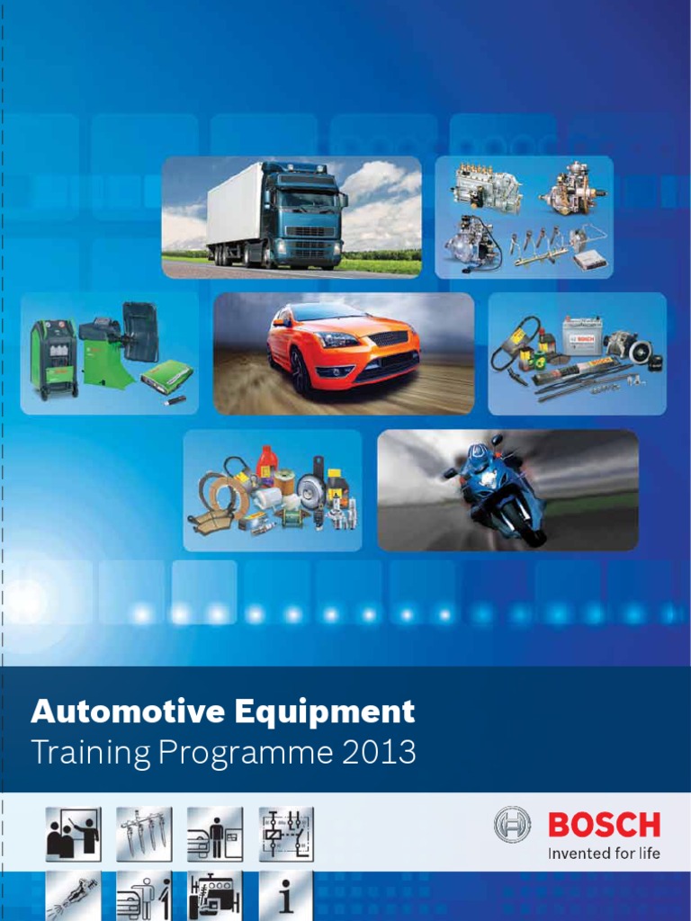 Bosch Automotive Training Program 2013 | PDF | Fuel Injection | Anti ...