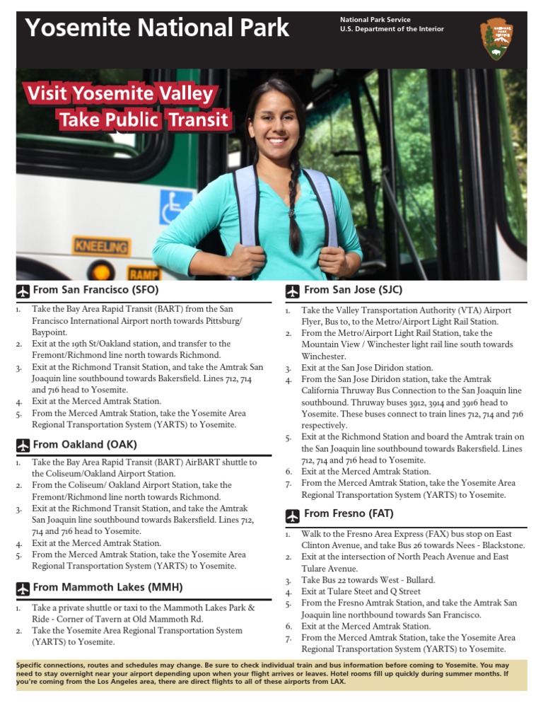 Yosemite Public Transit | PDF | Bay Area Rapid Transit | Passenger Rail ...