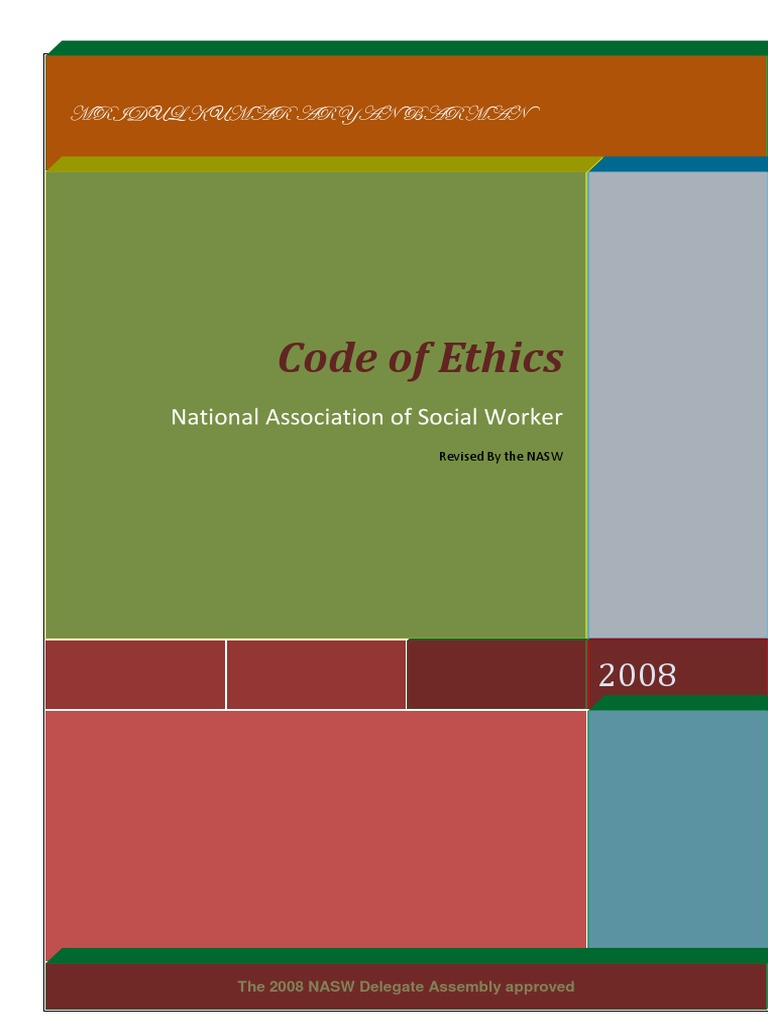 Code of Ethics: National Association of Social Worker | PDF ...