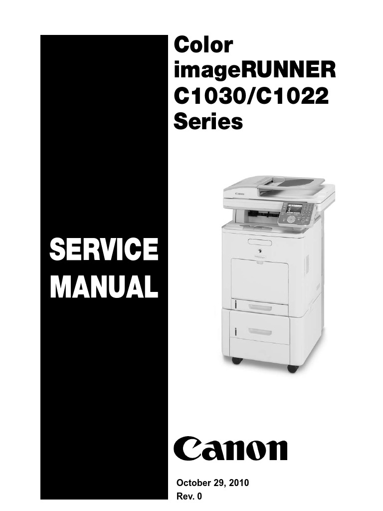 312 Color imageRUNNER C1030 1022 SM Rev0 102910 | PDF | Signal ...