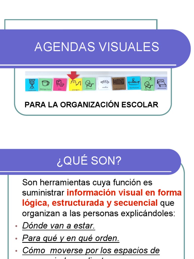 Agendas Visuales | PDF