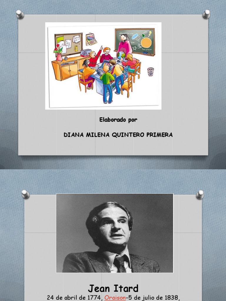 Presentacion Jean Itard | PDF