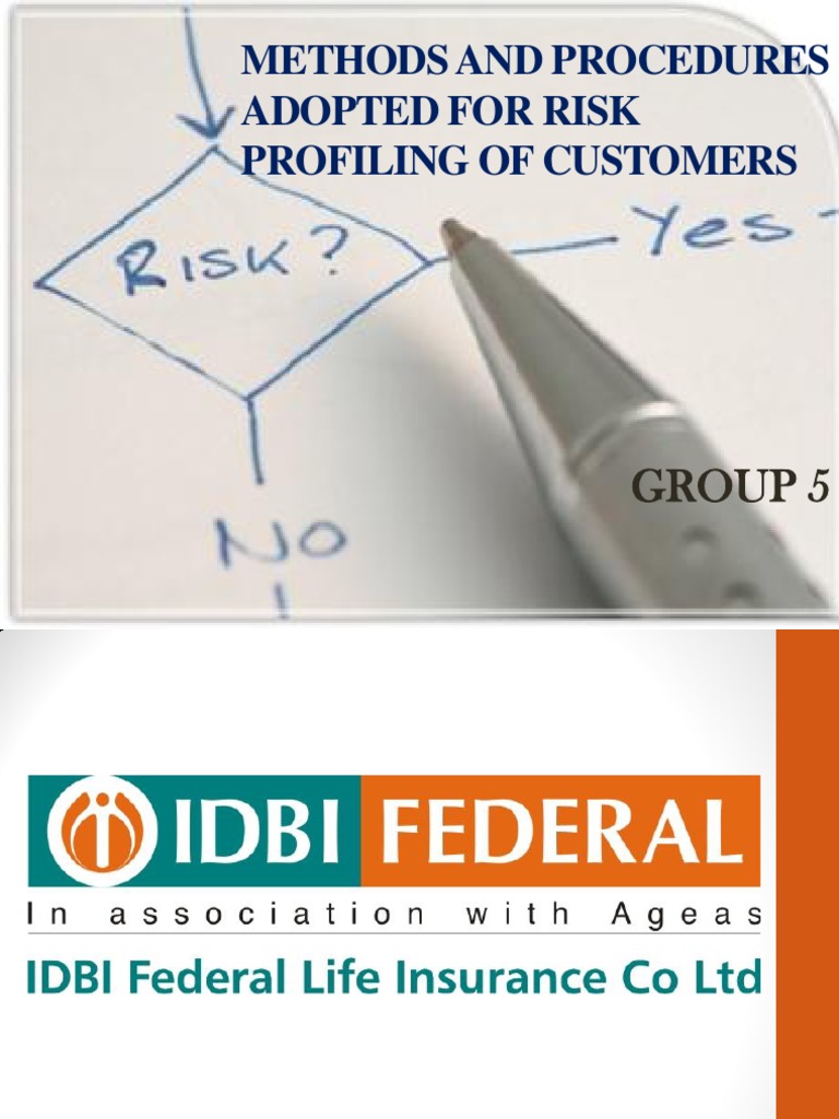 Methods and Procedures For Risk Profiling of | PDF | Underwriting | Insurance