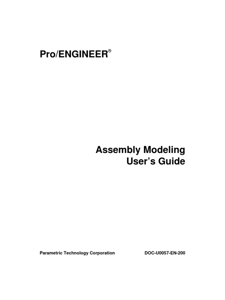 Assembly Modeling Pdf Page Layout Documentation