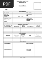 Sample Filled EPF Composite Declaration Form 11 | PDF | Access Control ...