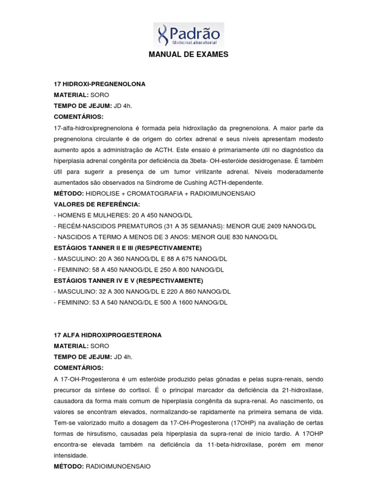 Manual Exames Parte1 PDF | PDF
