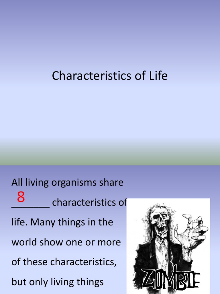 Unit 1: Characteristics of Life Powerpoint | PDF | Organisms | Cell ...