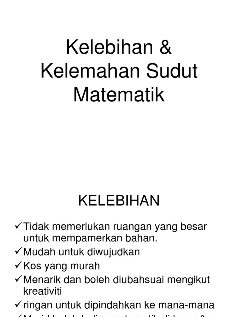 Sudut Matematik | PDF
