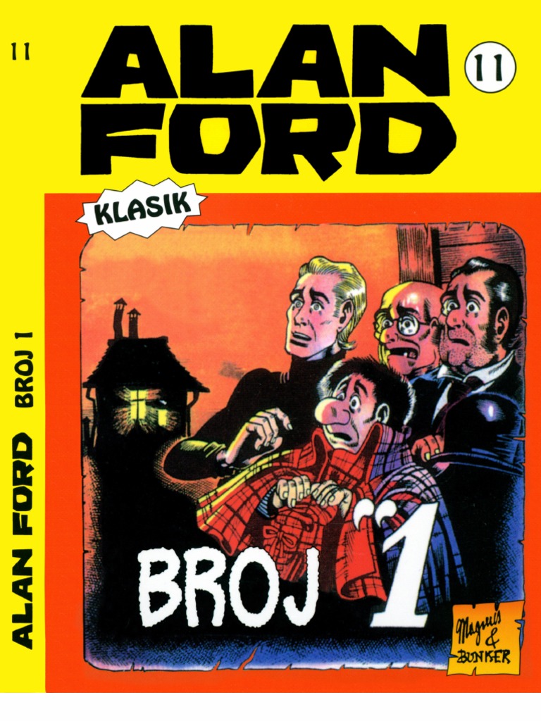 Alan Ford 011 - Broj 1 | PDF