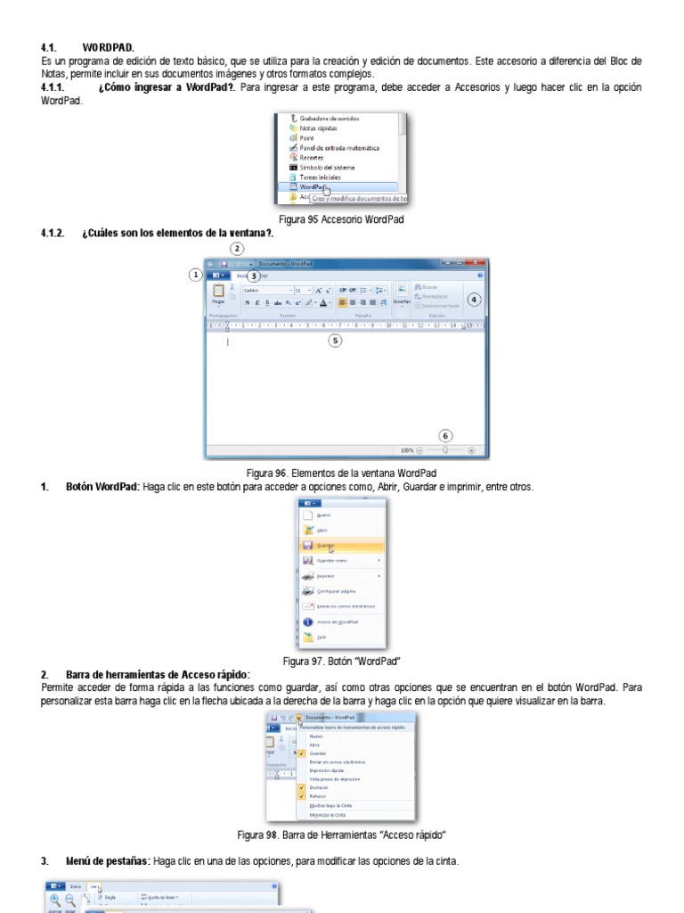 Word Pad | PDF | Point and Click | Archivo de computadora
