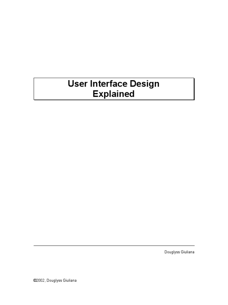 16281 | PDF | Usability | User Interface Design