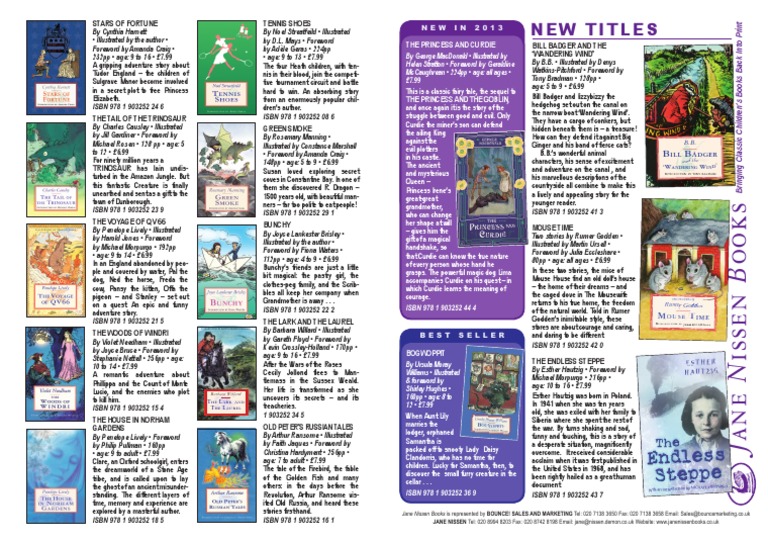 Classic Children's Books Reissued | PDF | Children's Literature