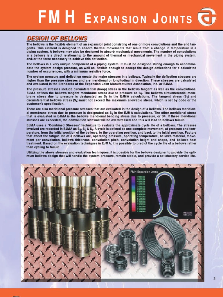 Bellow Design 1 | PDF | Rotation Around A Fixed Axis | Pipe (Fluid ...