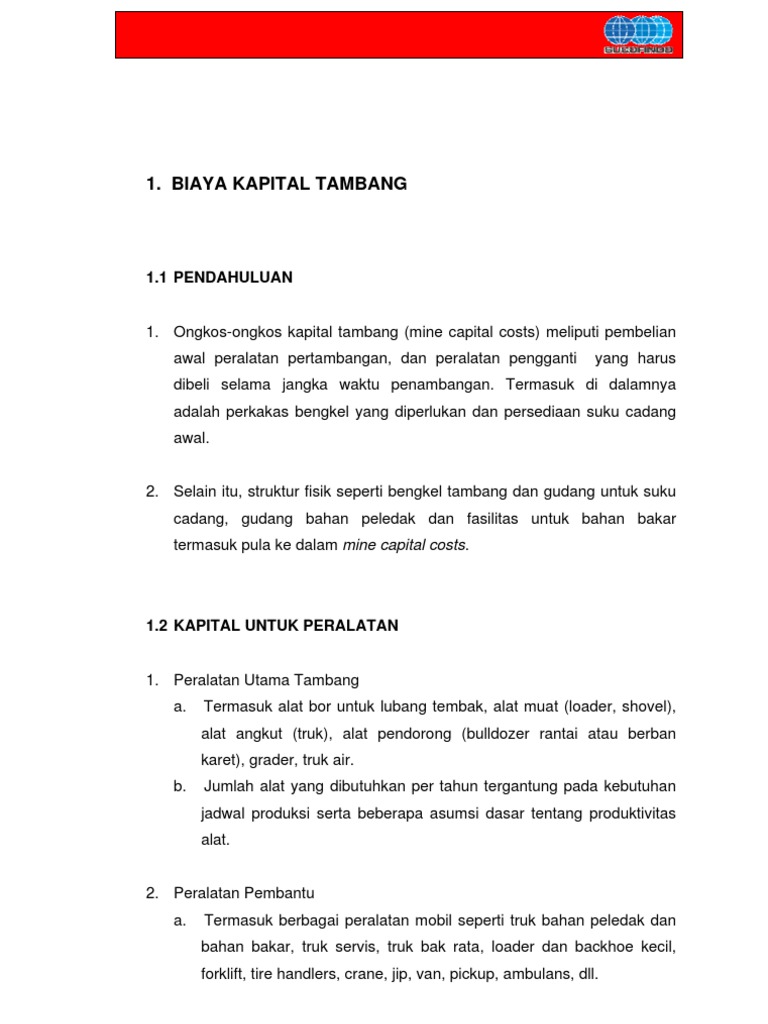 Perencanaan Tambang 8 | PDF