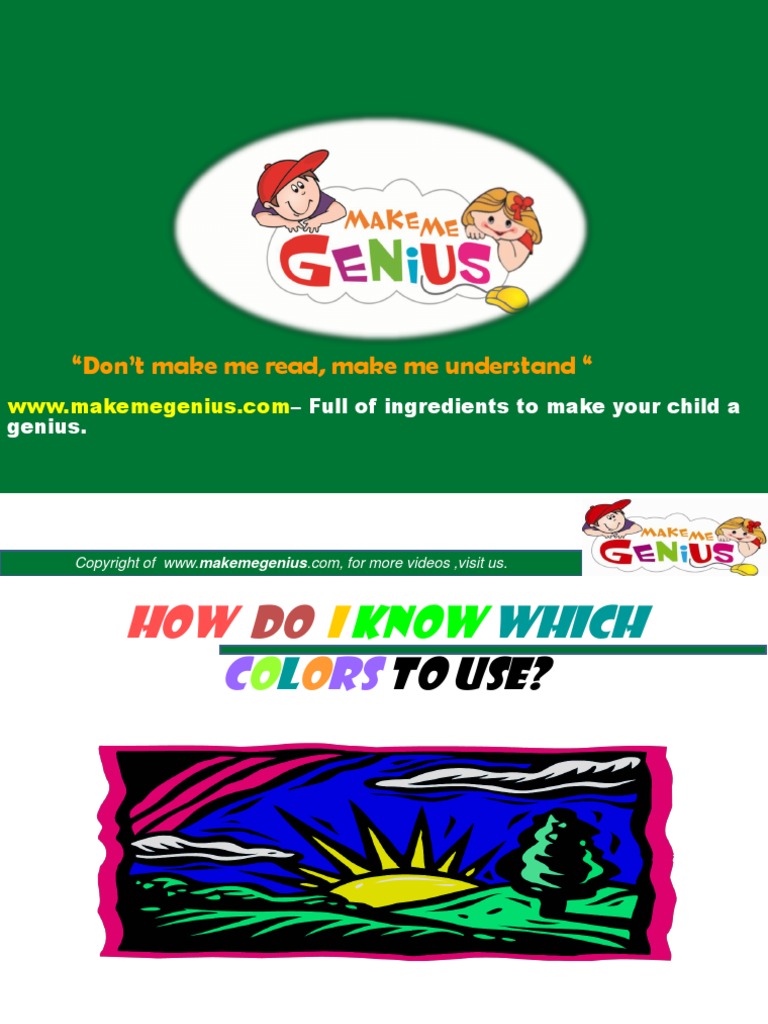 "Don't Make Me Read, Make Me Understand ": - Full of Ingredients To ...