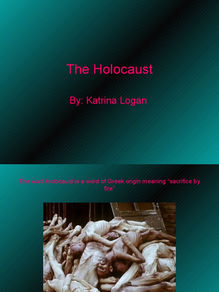 The Holocaust Slide Show | PDF | Adolf Hitler | The Holocaust