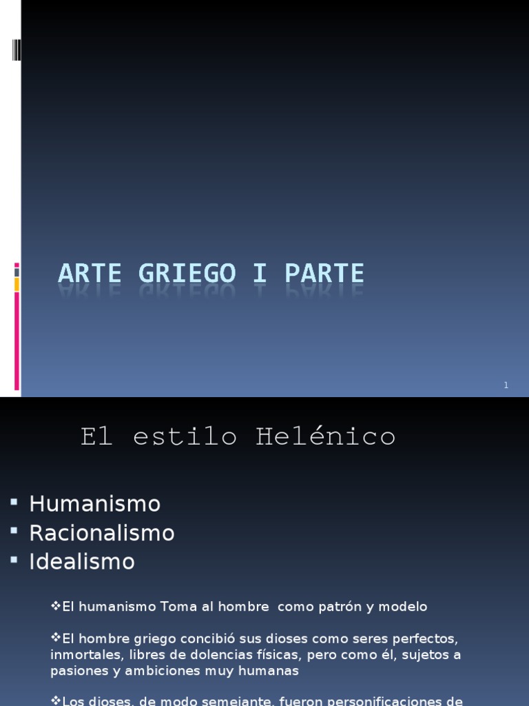 Arte Griego Helénico y Elenístico | PDF | Periodo helenístico ...