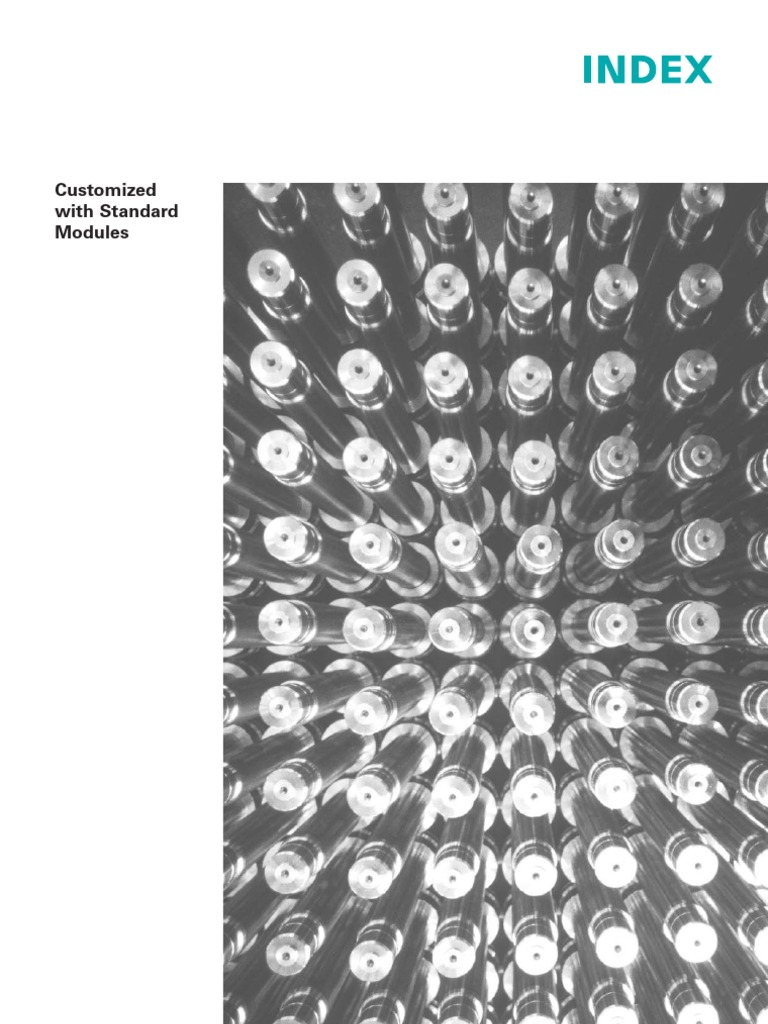 Customized With Standard Modules | PDF | Machining | Manufactured Goods