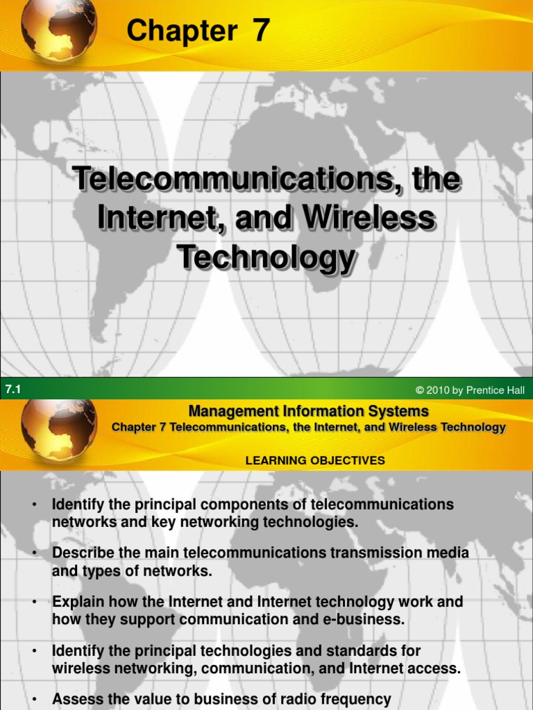 mis10e_ch07 | PDF | Computer Network | Telecommunication