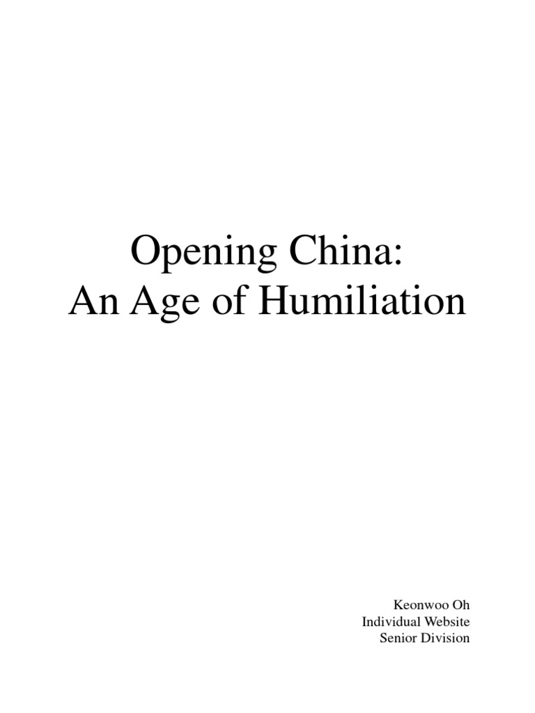 NHD Process Paper | PDF | Primary Sources | China