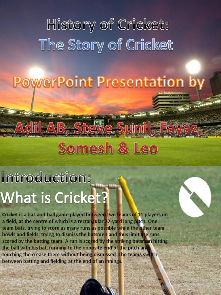 Cricket Project | PDF | Bowling (Cricket) | Cricket