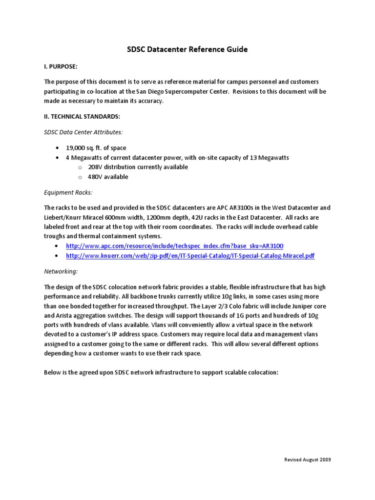 Datacenter Ref Guide Pdf Data Center Computer Network