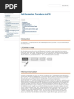 LTE Power On Procedure | PDF | Information | Media Technology