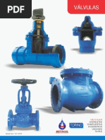 Ficha Tecnica - Valvula Compuerta Bridada Con Elastomero | PDF | Agua | Materiales