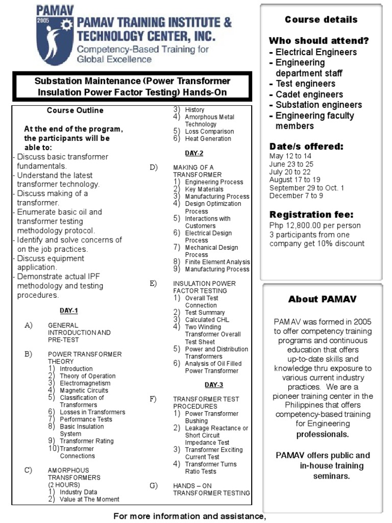 Insulation Power Factor | PDF | Transformer | Electrical Substation