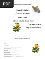 Corciovei Proiect Didactic Povestea Iepurasului de Paste PDF | PDF