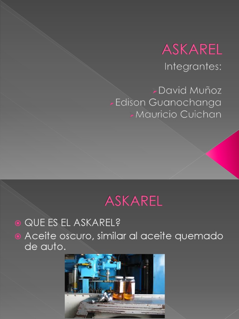 ASKAREL Exposicion | PDF | Bifenilo policlorado | Contaminación