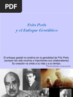Fritz Perls, Goodman, Perls - Enfoque Gestaltico | PDF | Terapia ...