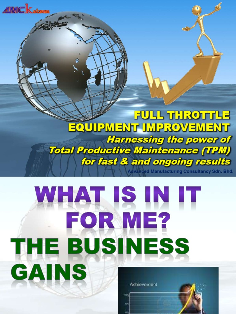 TPM Equipment Improvement | PDF | Employment | Reliability Engineering