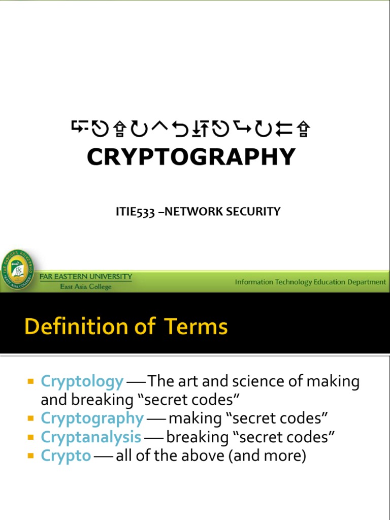 FEU Cryptography | PDF | Cryptography | Cipher